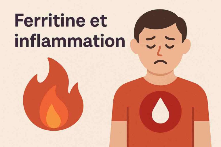 Ferritine et inflammation : le piège des analyses à connaître